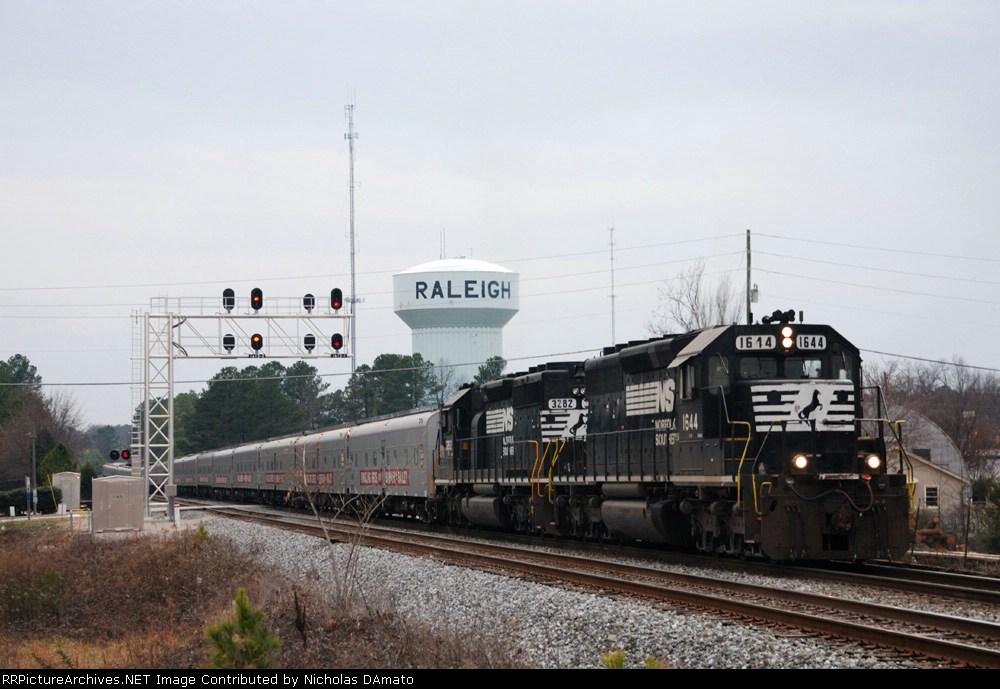 Circus Train Arriving